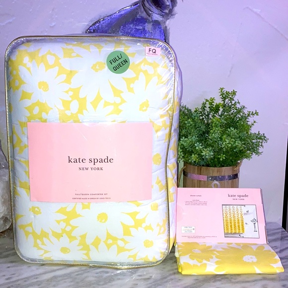 kate spade | Bedding | Kate Spade Comforter And Shower Curtain Set ...